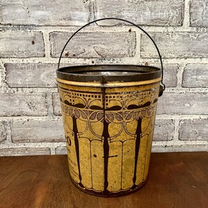 Art Deco Style Scoco Shortening Can! 8 Pound! Retro Kitchen! Neutral ...