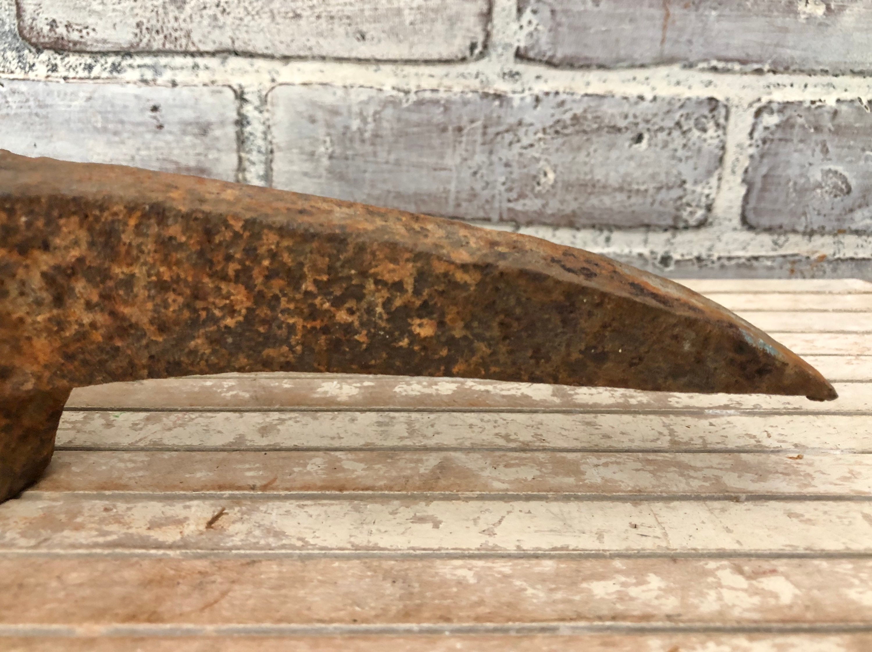 PIck Axe Head Rusty & Crusty Tool Repurposed Decor | Etsy