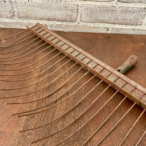 Primitive Rake Head Repurposed Wall Decor Farmhouse Wall Decor Vintage ...