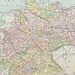 1887 Map of Austria and Germany: Antique Atlas Print - Etsy