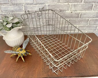 Silver Wire Basket - Etsy