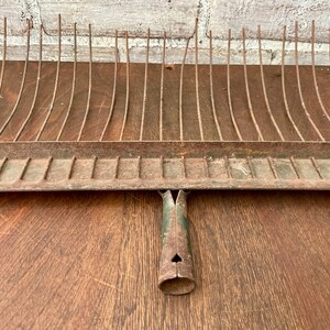 Primitive Rake Head Repurposed Wall Decor Farmhouse Wall Decor Vintage ...