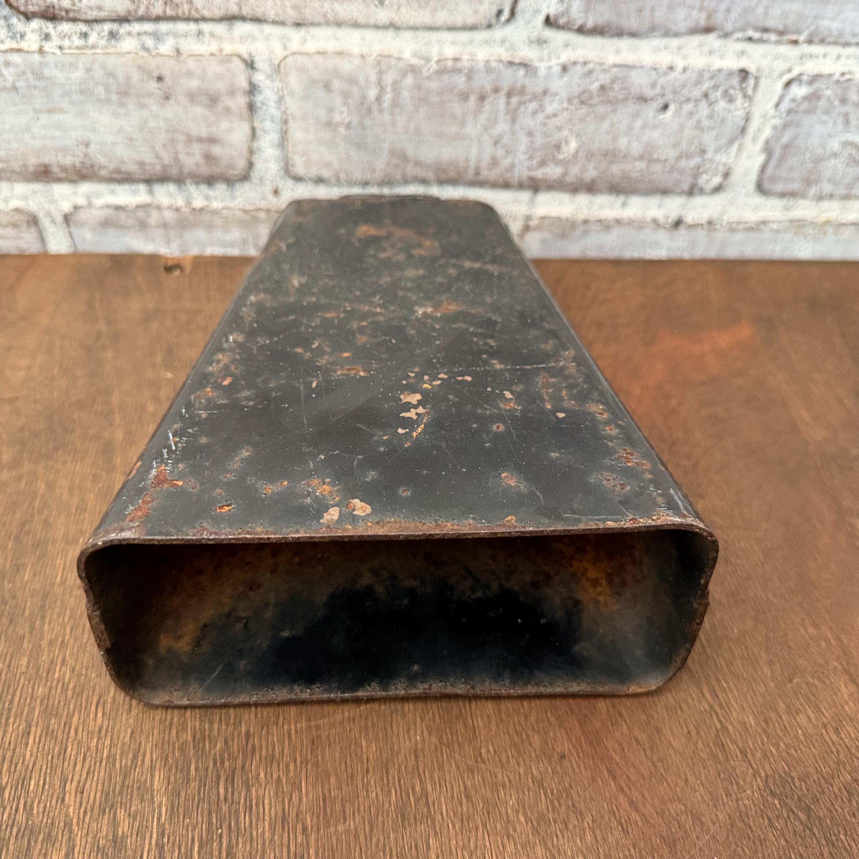 Rusty Metal Cow Bell Base! No Ringer! Vintage Hand Bell! - Etsy