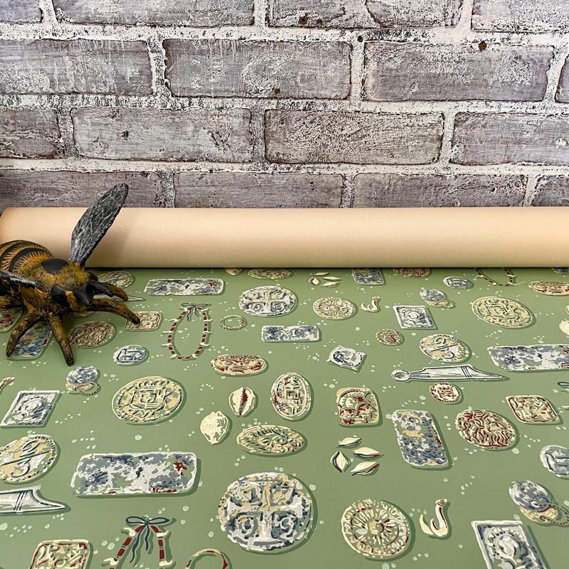 Colonial Wallpaper - Etsy