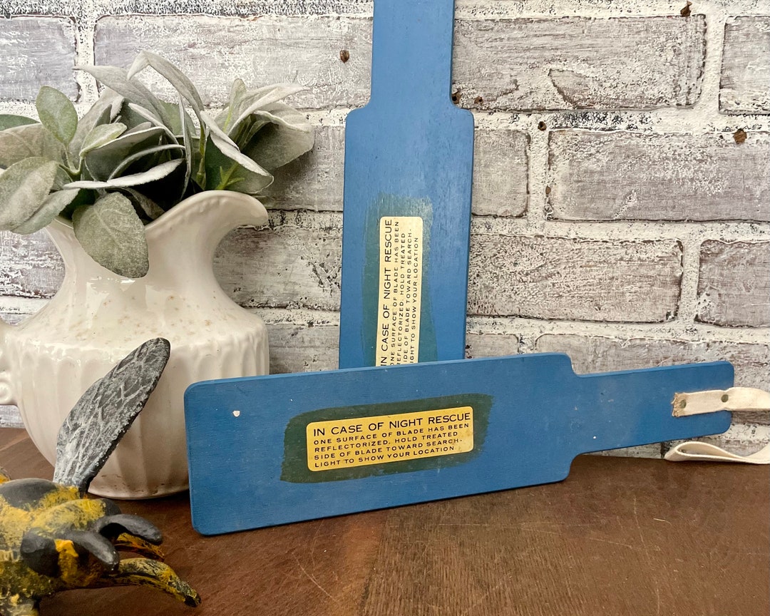 USAF Life Raft Paddles! Night Rescue Locator Reflective Paddle Set! - Etsy