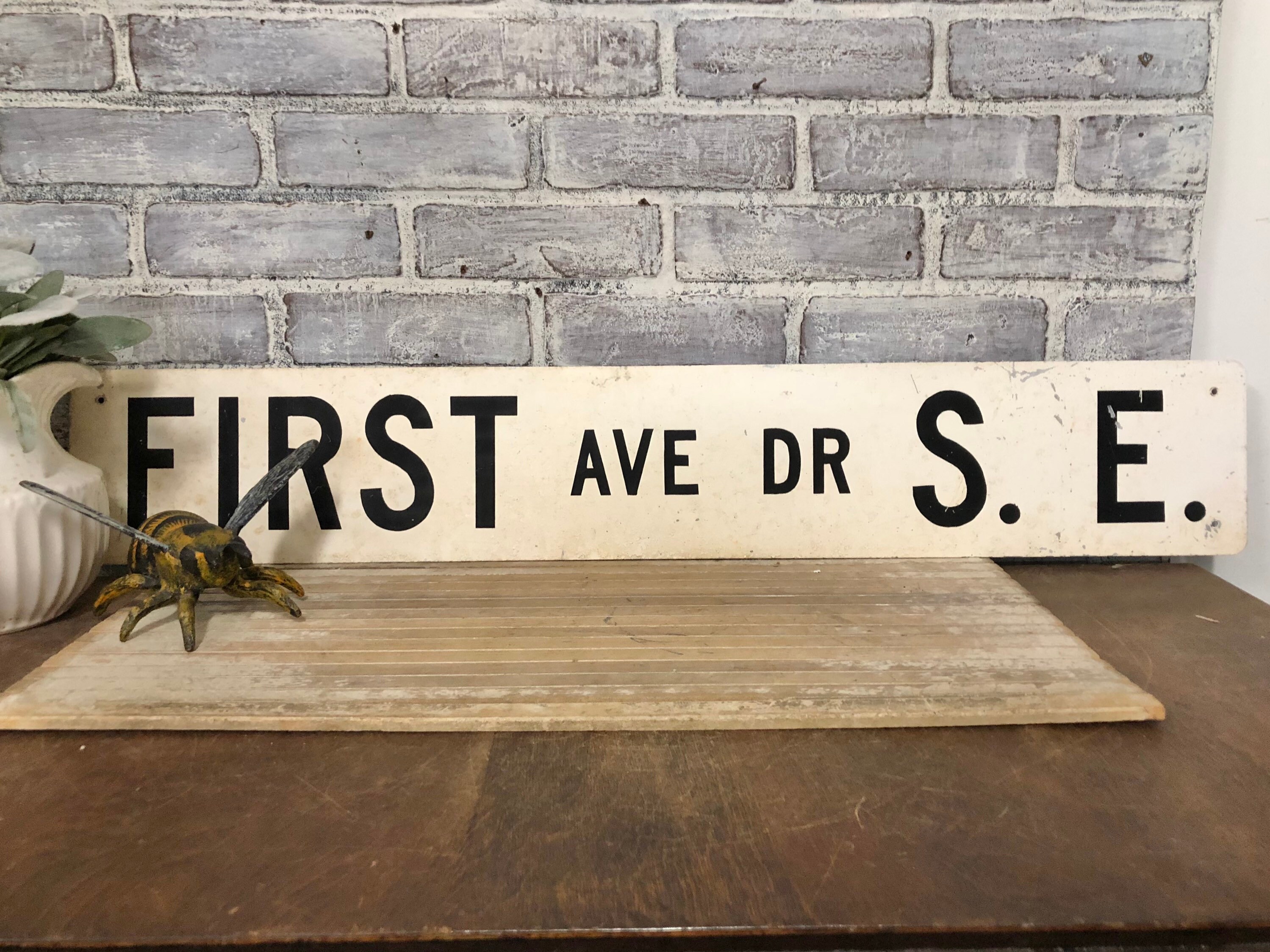 Collectibles Art & Collectibles Advertisements DR Street Sign First ...