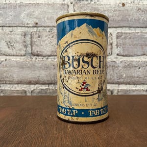 Old Rusty Beer Cans! 1930’s to 1940’s! Budweiser! Busch Bavarian! Krewe ...