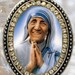 Saint Mother Teresa of Calcutta Handmade Necklace Medal - Etsy