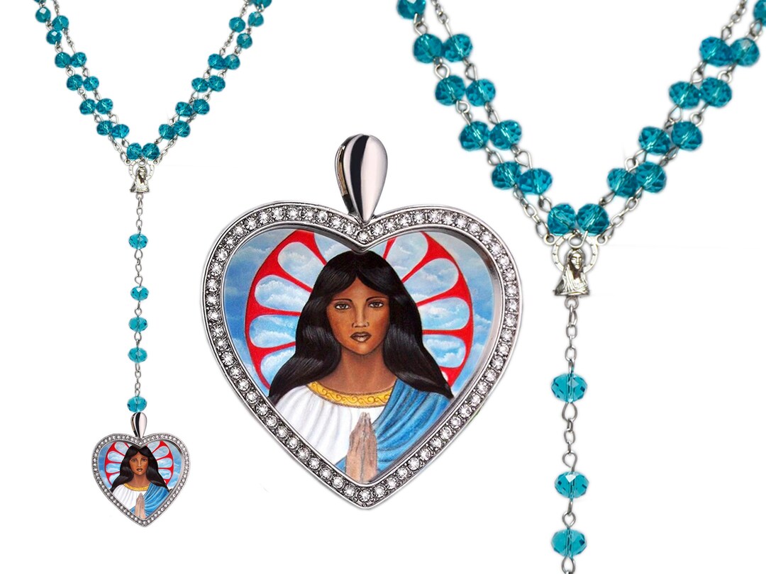 Sarah Kali Rosary, Gipsies Necklace, Romani Charm, Saint Sarah Kali ...