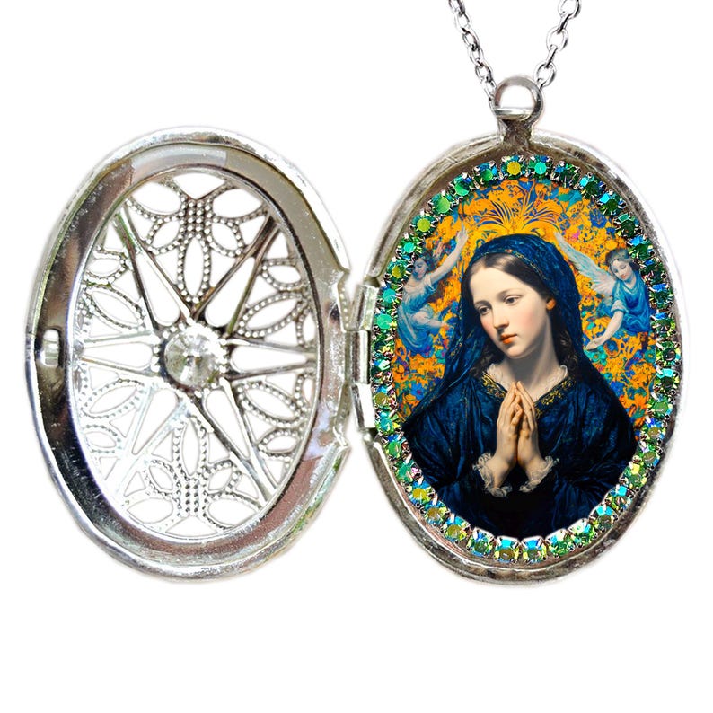 Our Lady Immaculate Conception,patroness of the USA, Christian Locket ...