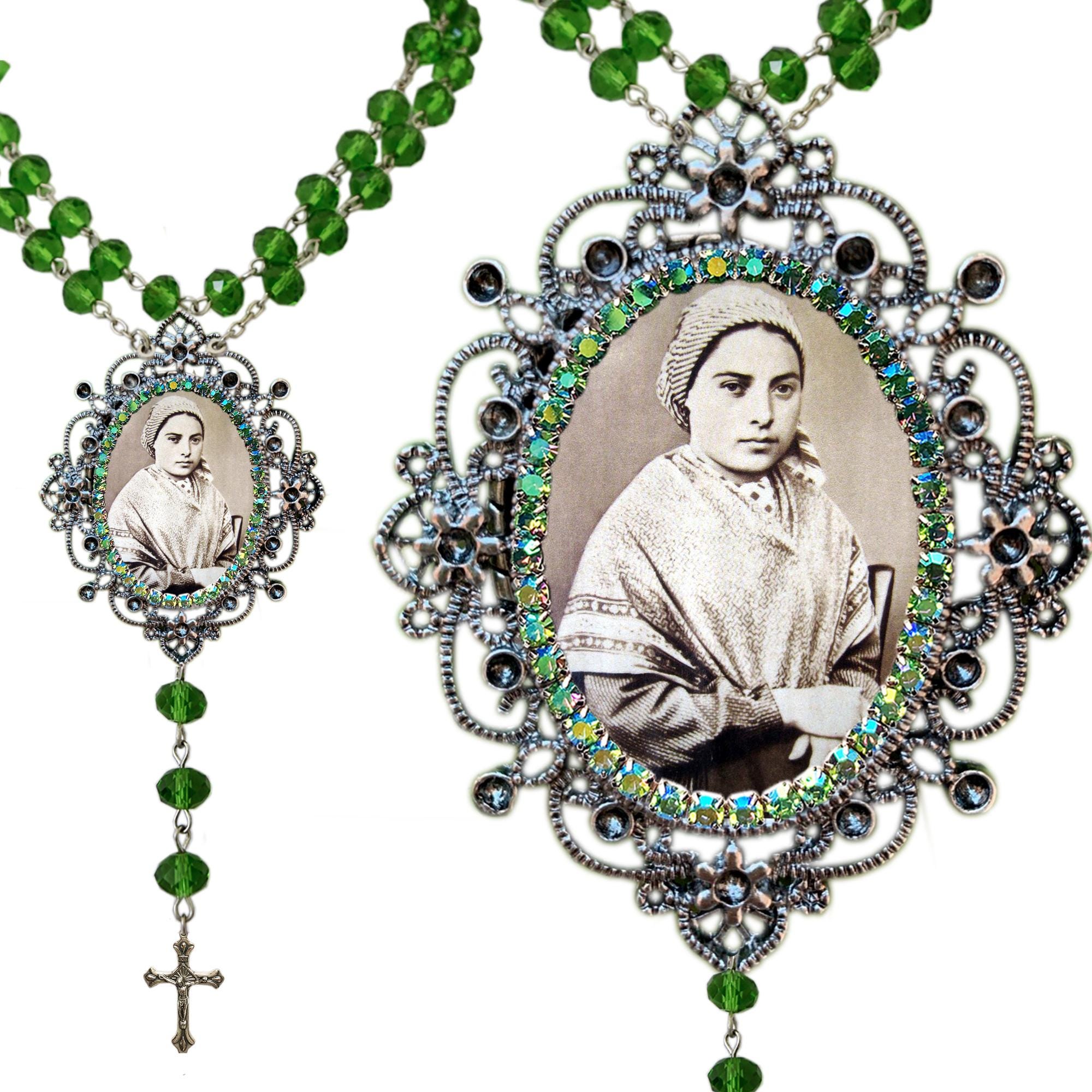 Saint Bernadette Soubirous Rosary; Patronage of Illness, Poverty ...