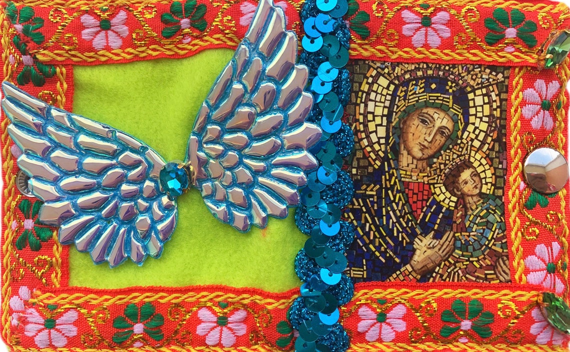 UNIQUE AMULET for Protection Our Lady of Perpetual Help - Etsy