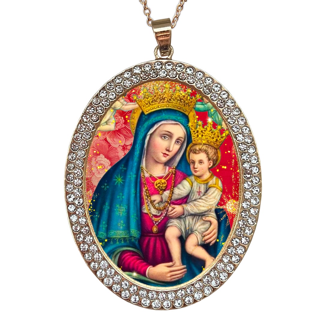 Perpetual Help Necklace Offering Protection and Guidance in Every ...