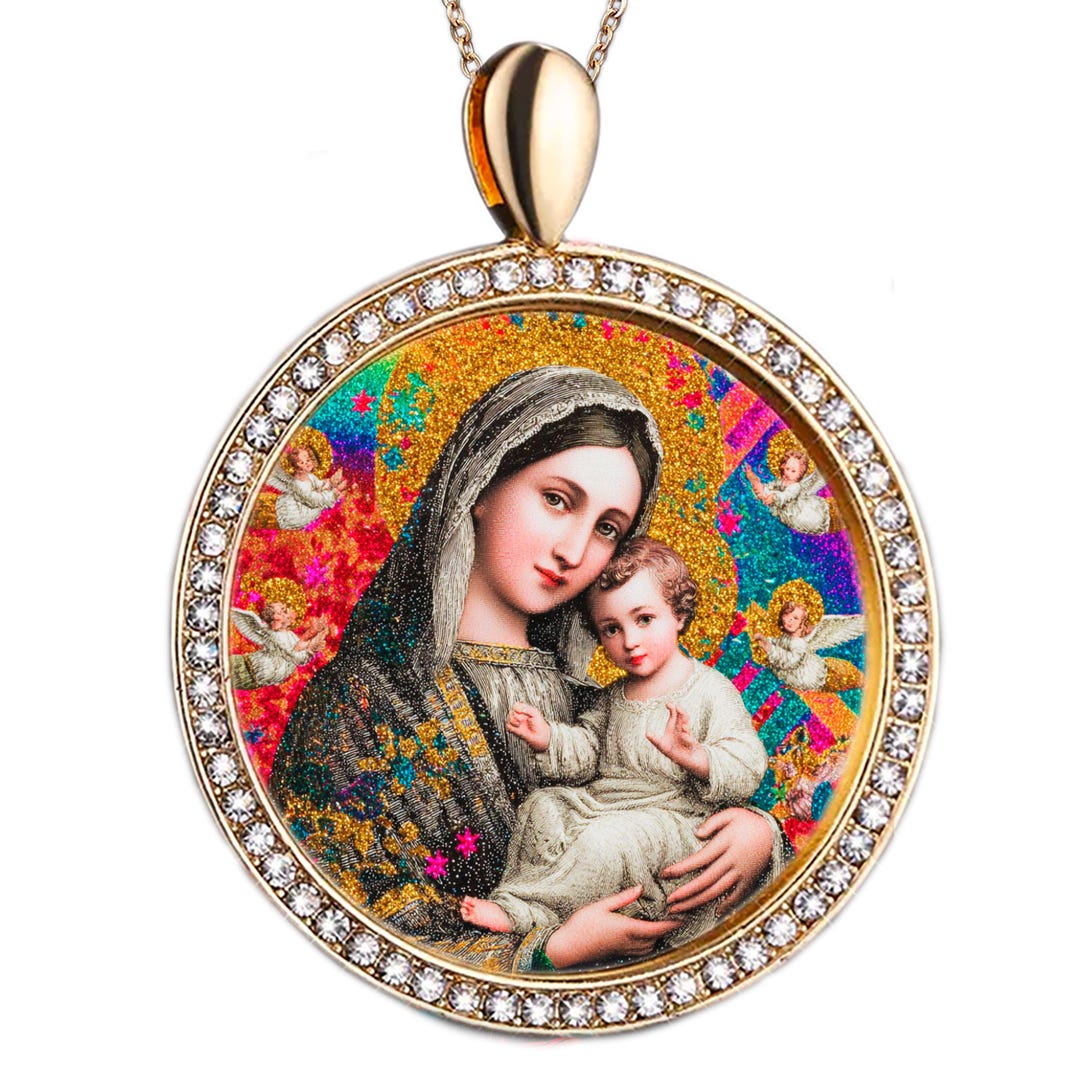 Perpetual Help Necklace, Patron Saint of Women in Childbirth, Spain and ...