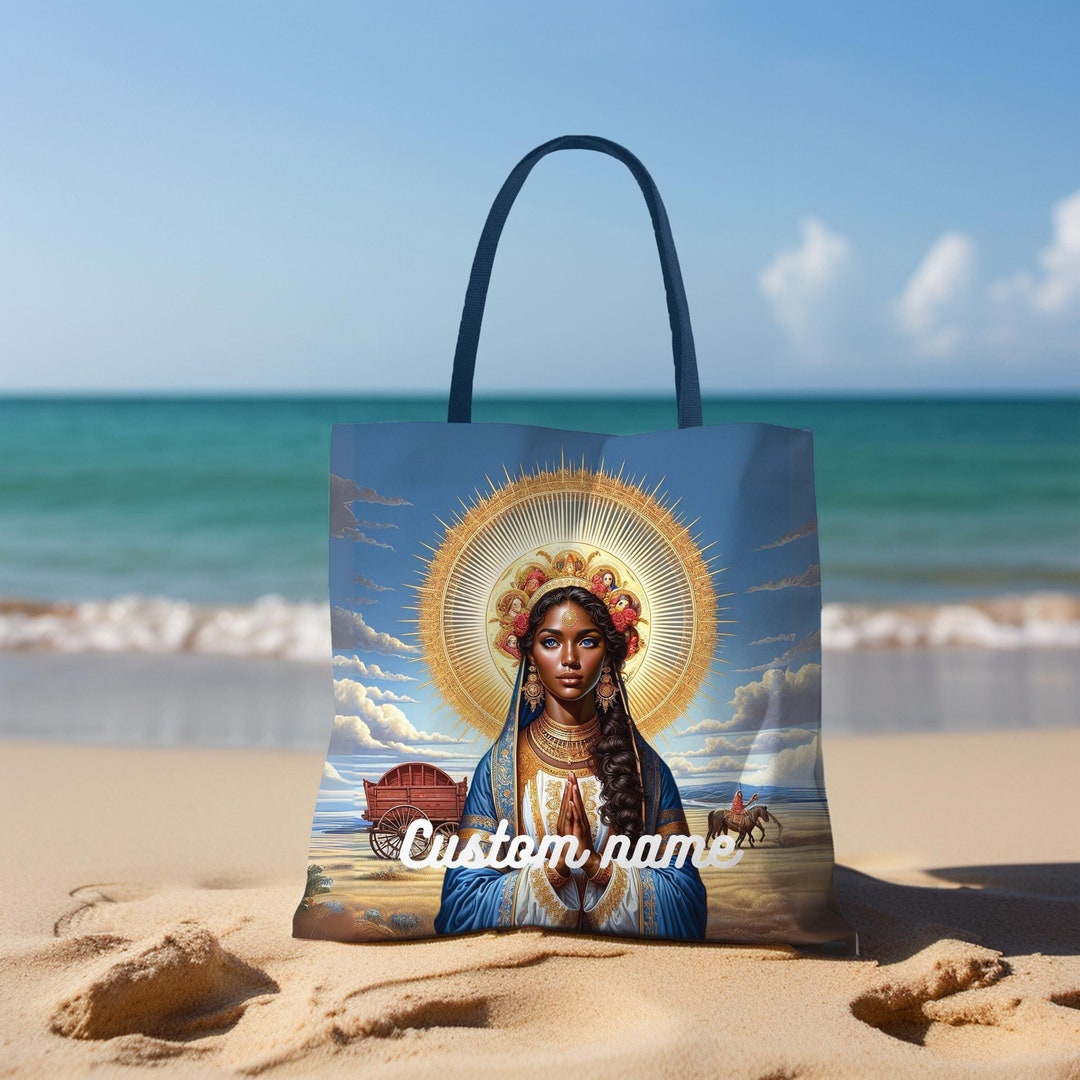 Personalized Name, Saint Sarah Kali Tote Bag - Custom Name Gift, Patron ...