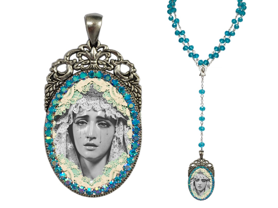 Our Lady of Sorrows Rosary Patroness of Slovakia Hungary Poland Malta ...