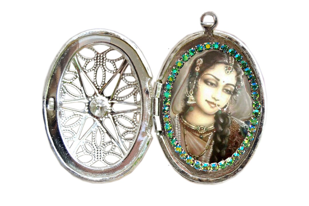 Goddess Parvati (goddess of Love) - Stainless Steel Locket - Etsy
