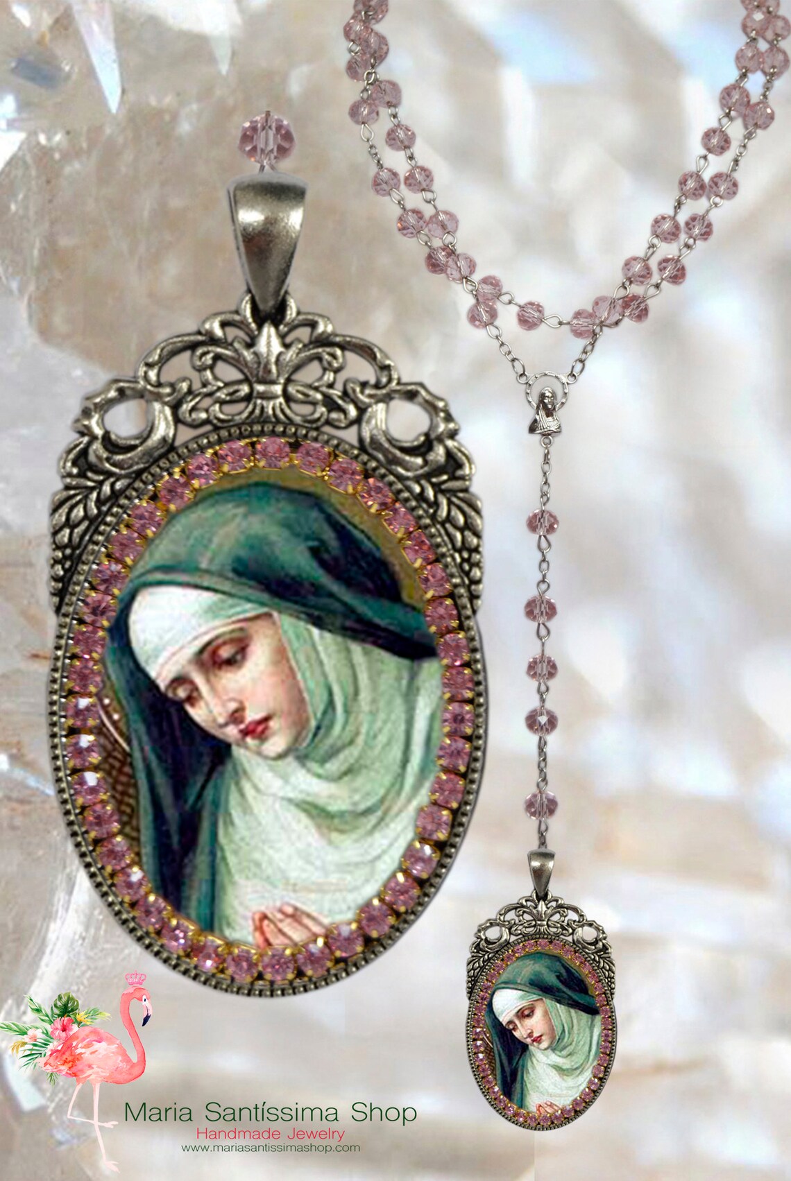 Mary Magdalene Rosary Patroness of Contemplative Life - Etsy