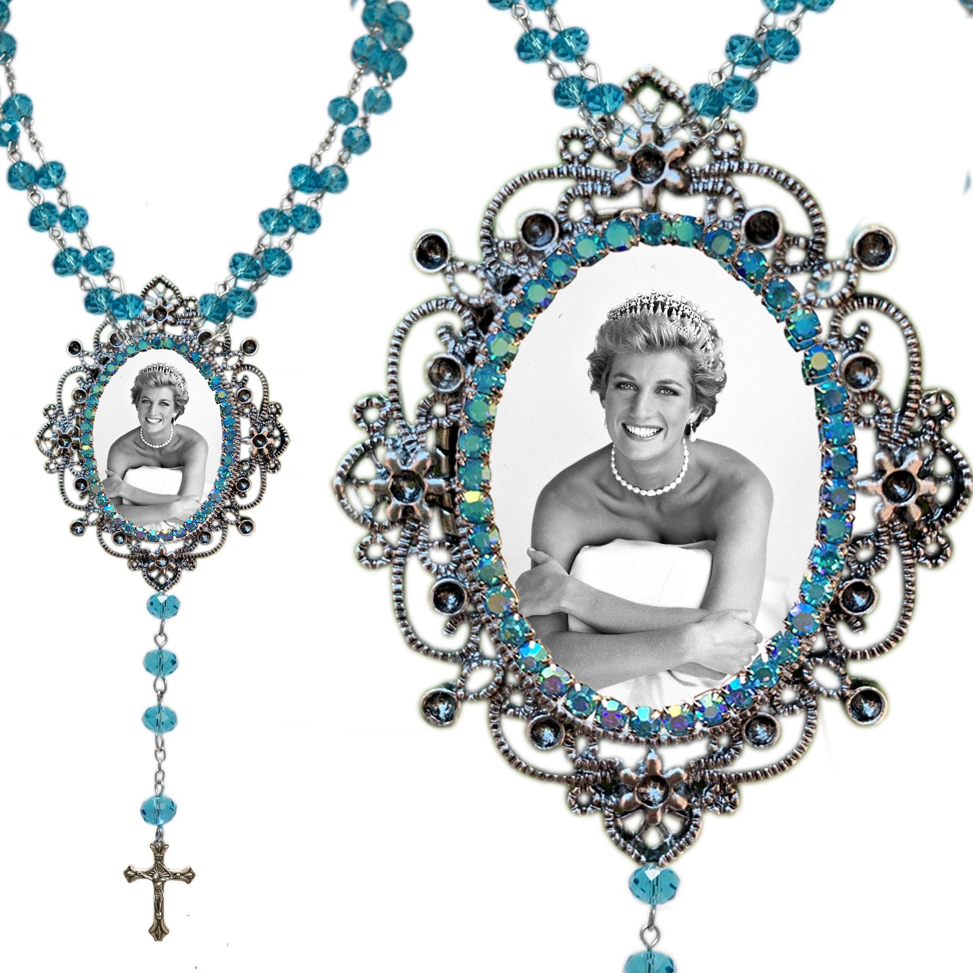 Custom Memorial Rosary With Personalized Photo; Keepsake Rosary ...