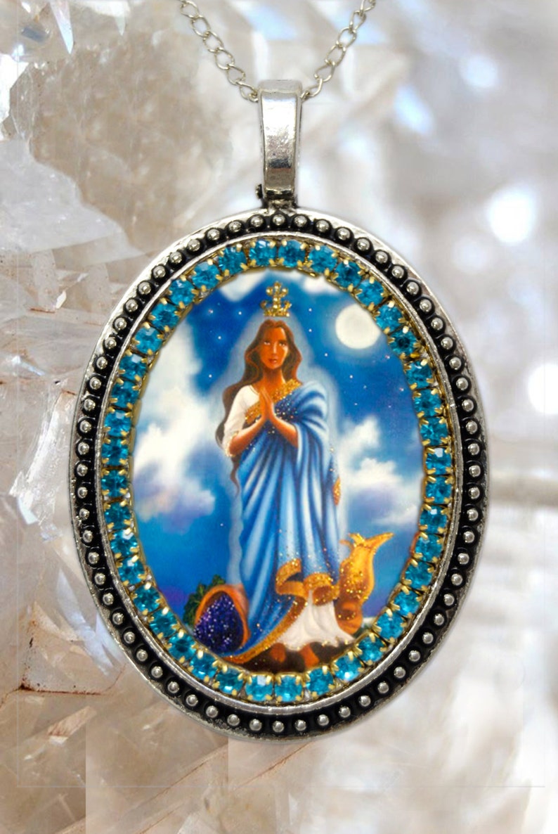 Saint Sarah Kali ou Sara Kali collier fait main Tsiganes - Etsy France