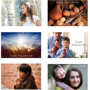12-POSTER DOWNLOAD New Testament Come Follow Me color Horizontal - Etsy