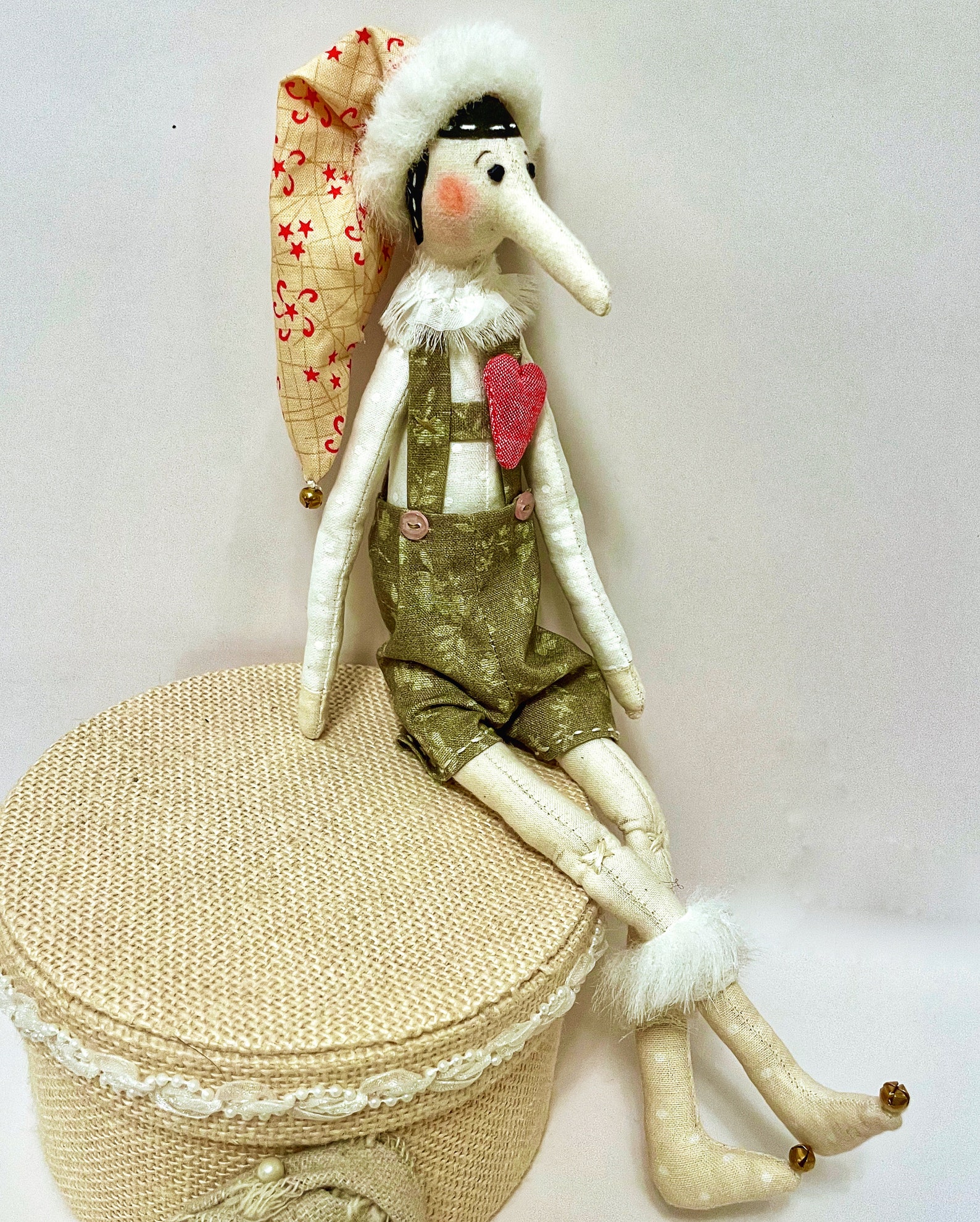 Tilda's Christmas - Miniature Pinocchio (approx. Size: 13" X 4 ...