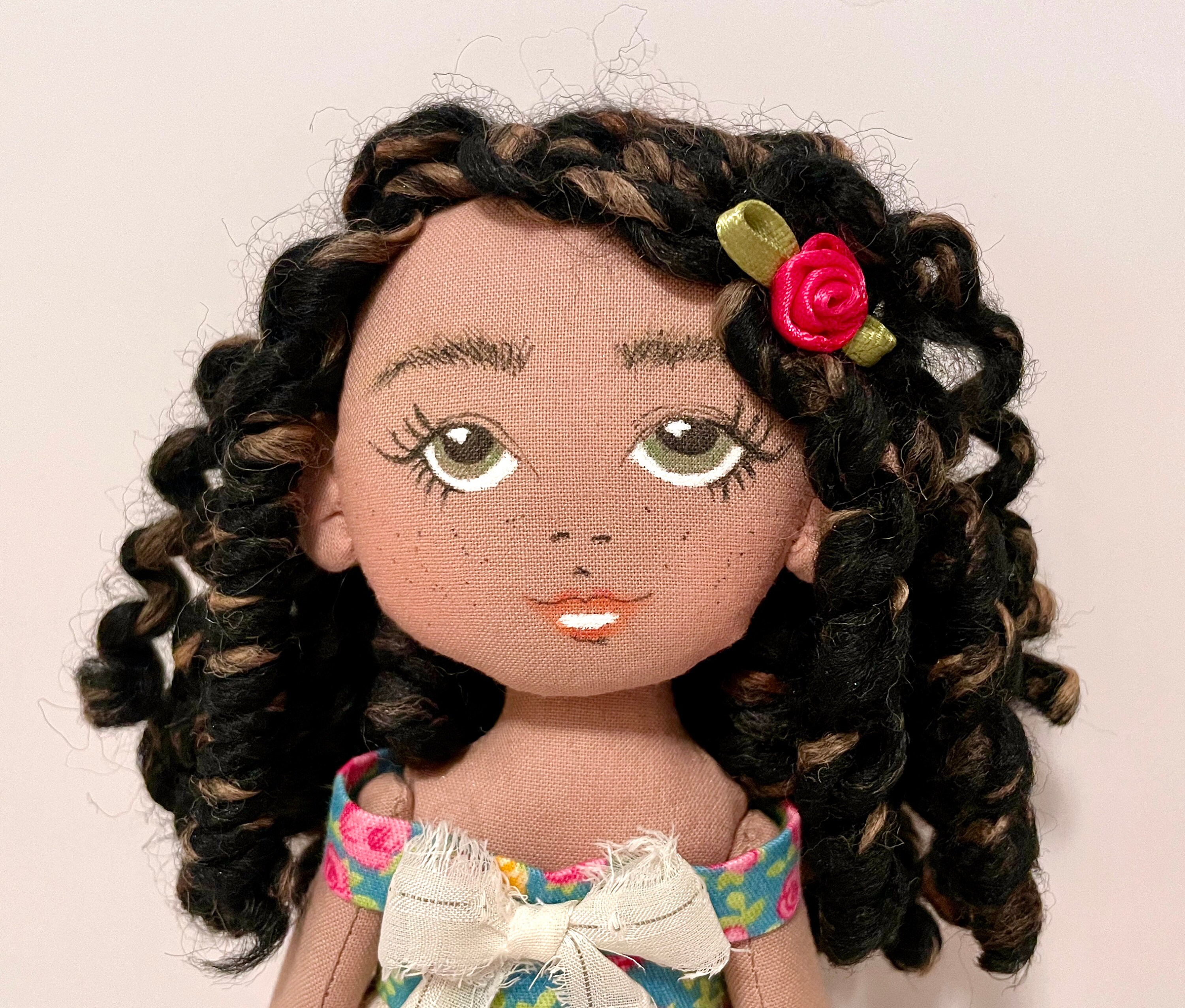 Brown Skin Doll Penelope Poppyseed Brown Doll Black Doll - Etsy