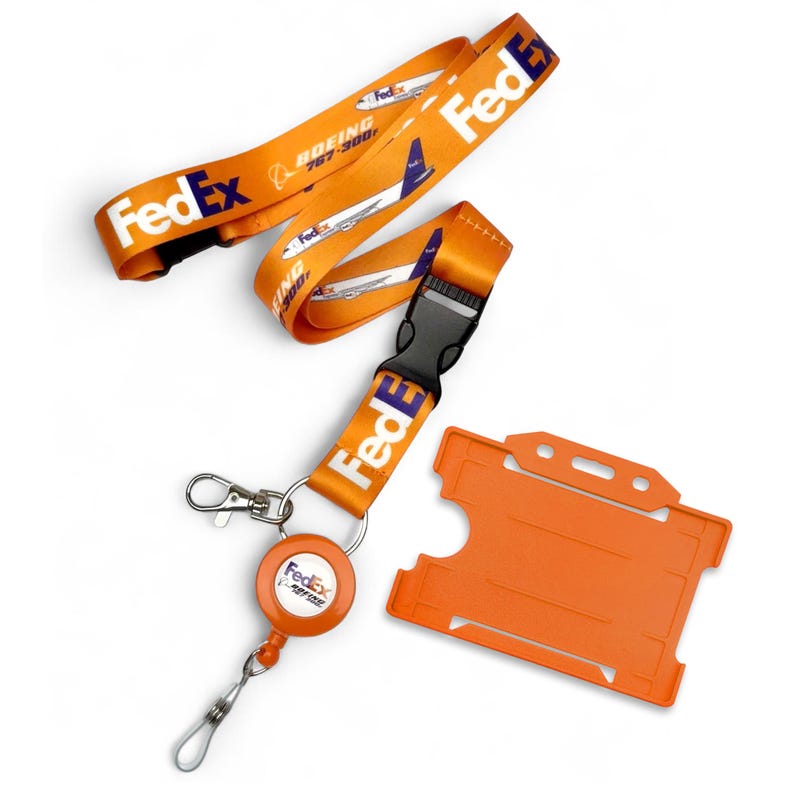Fedex Express B767-300F Lanyard Set - Etsy