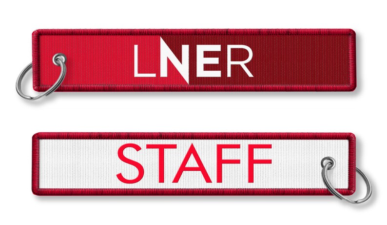 LNER Staff Embroidered Keyring - Etsy UK