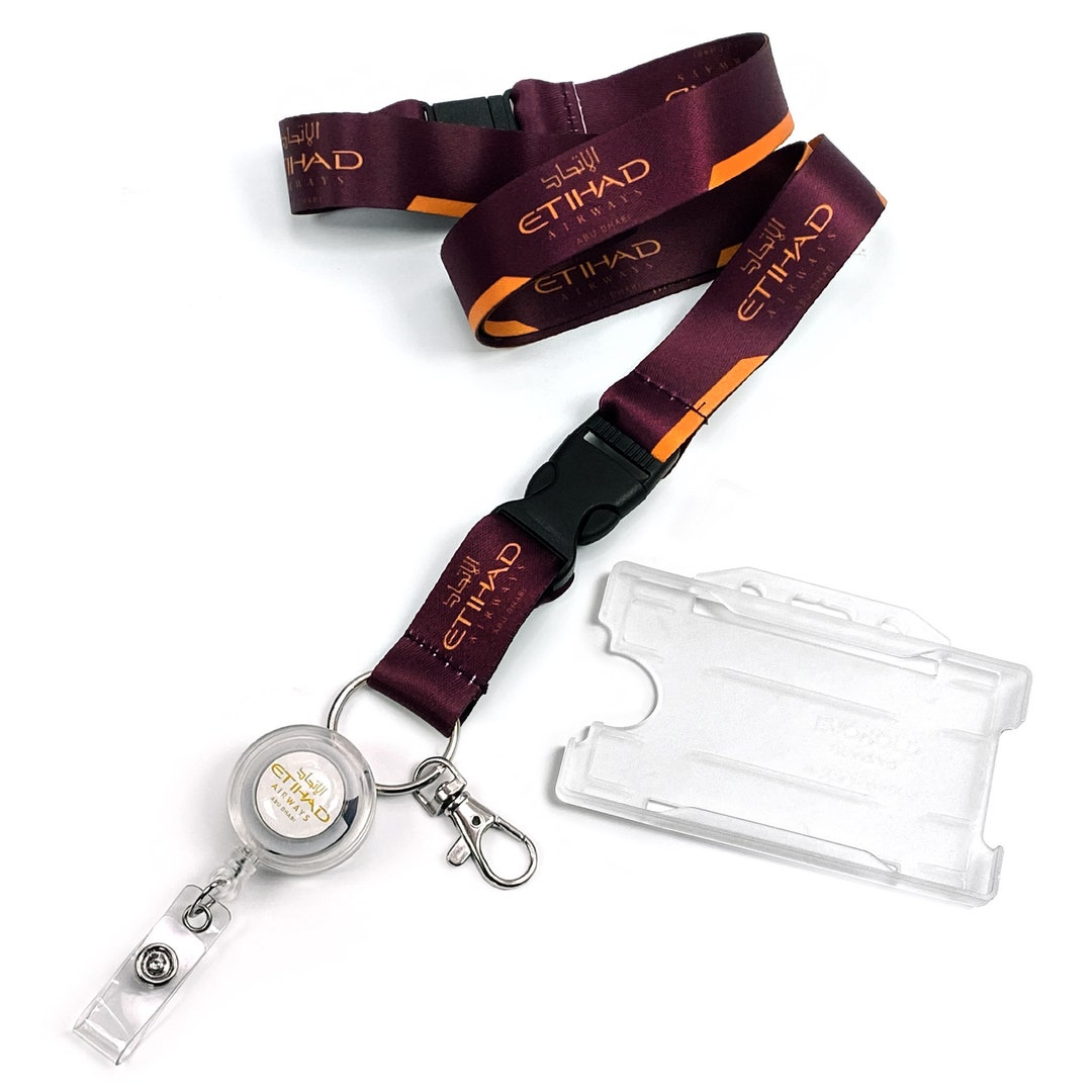 Etihad Airways Logo Lanyard - Etsy