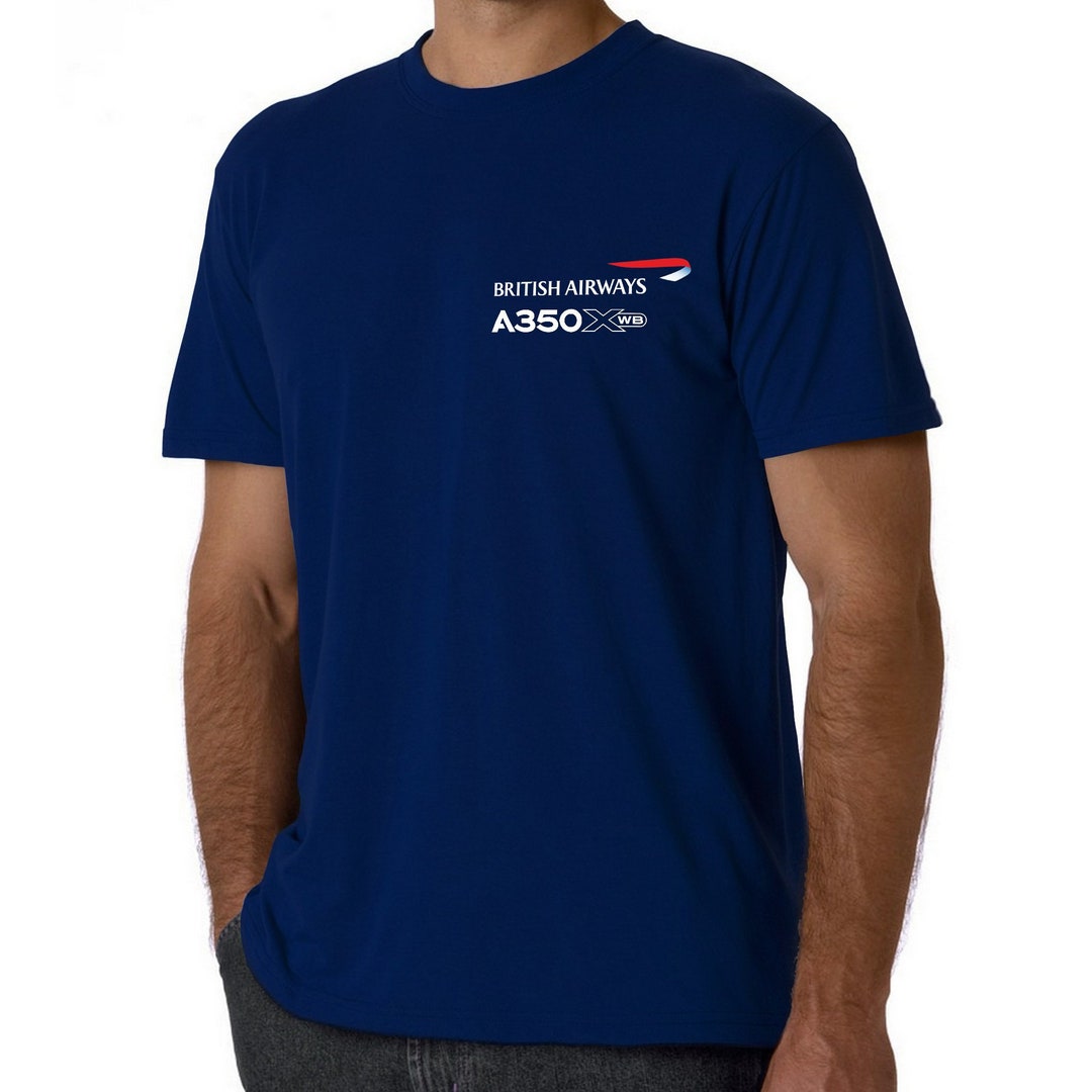 British Airways Airbus A350 T-shirt - Etsy