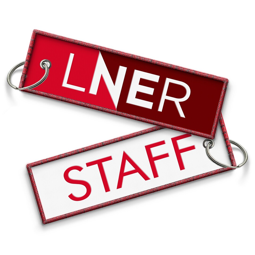 LNER Staff Embroidered Keyring - Etsy UK