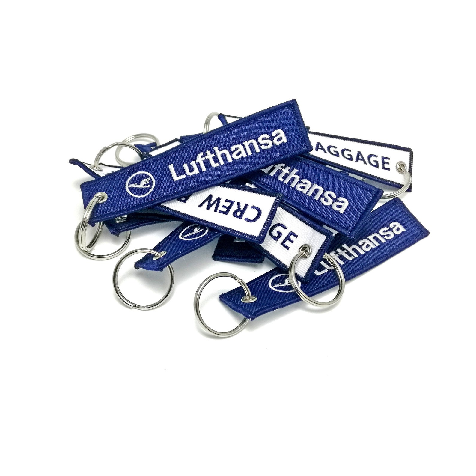 Lufthansa Airlines Crew Base Embroidered Tag - Etsy