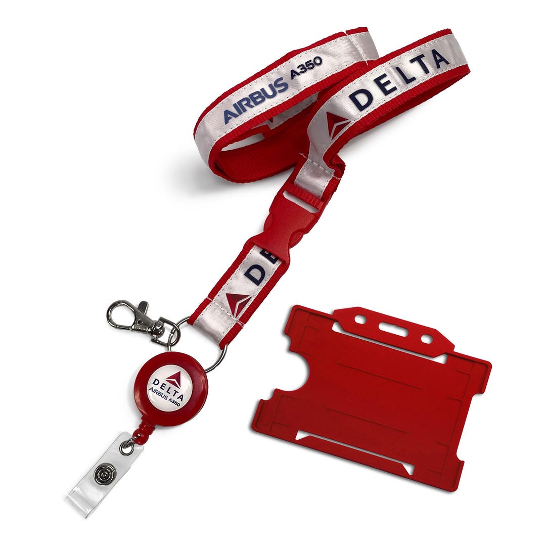 Delta Airlines A350 Lanyard - Etsy