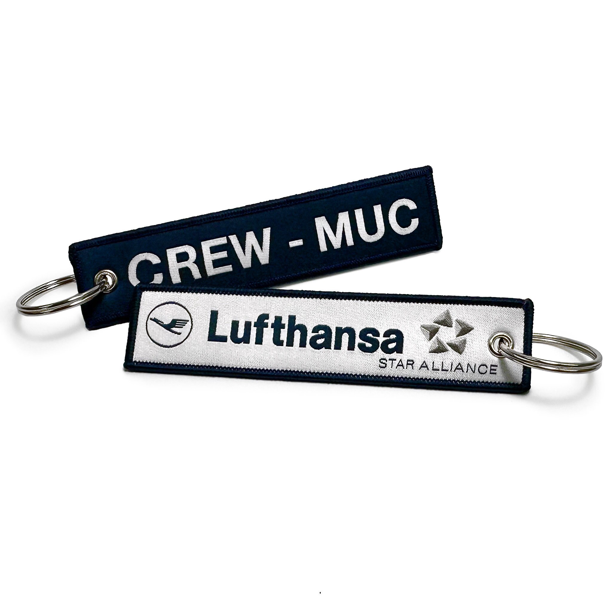 Lufthansa Airlines Crew Base Embroidered Tag - Etsy