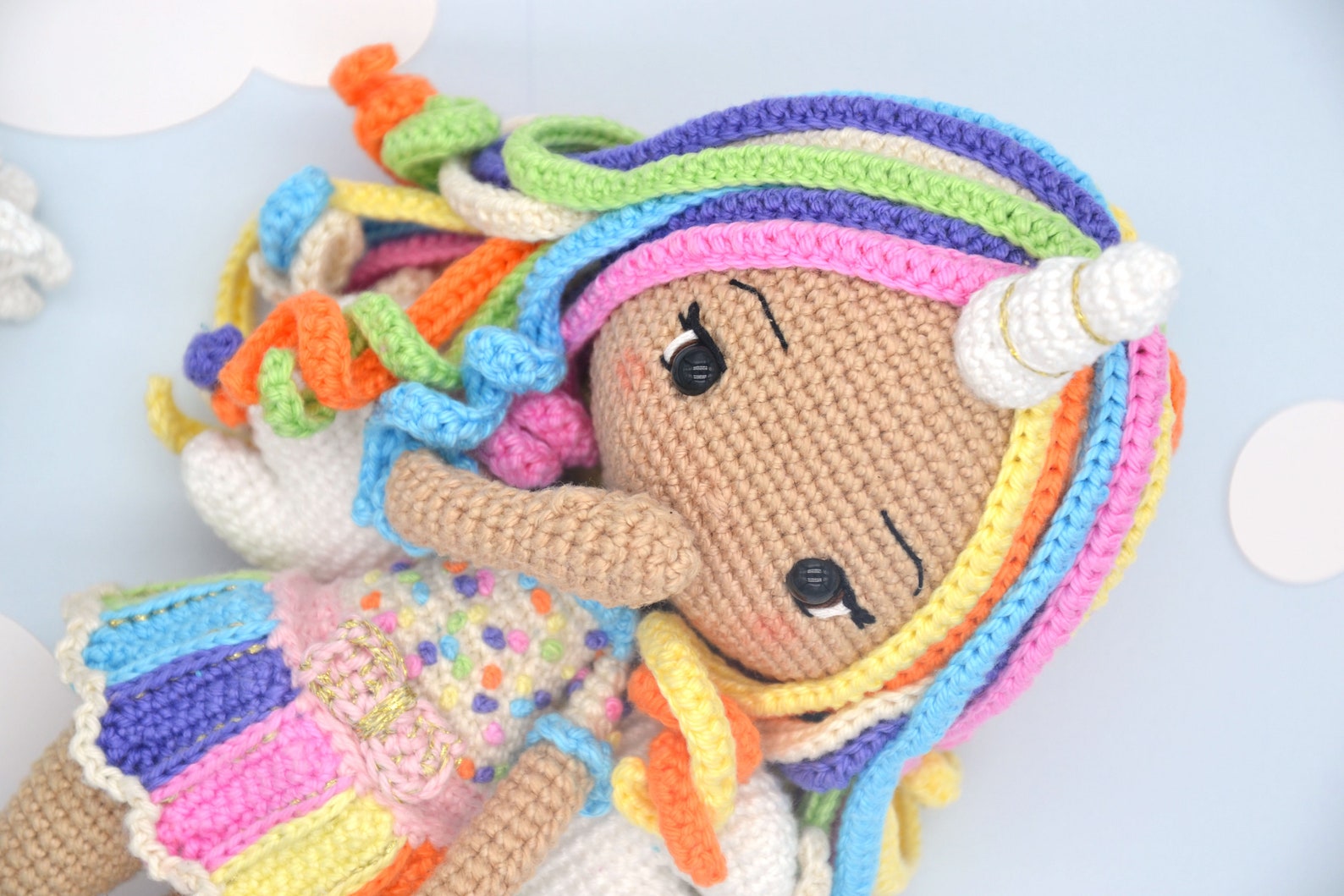 Crochet Pattern AVA Amigurumi Child - Etsy