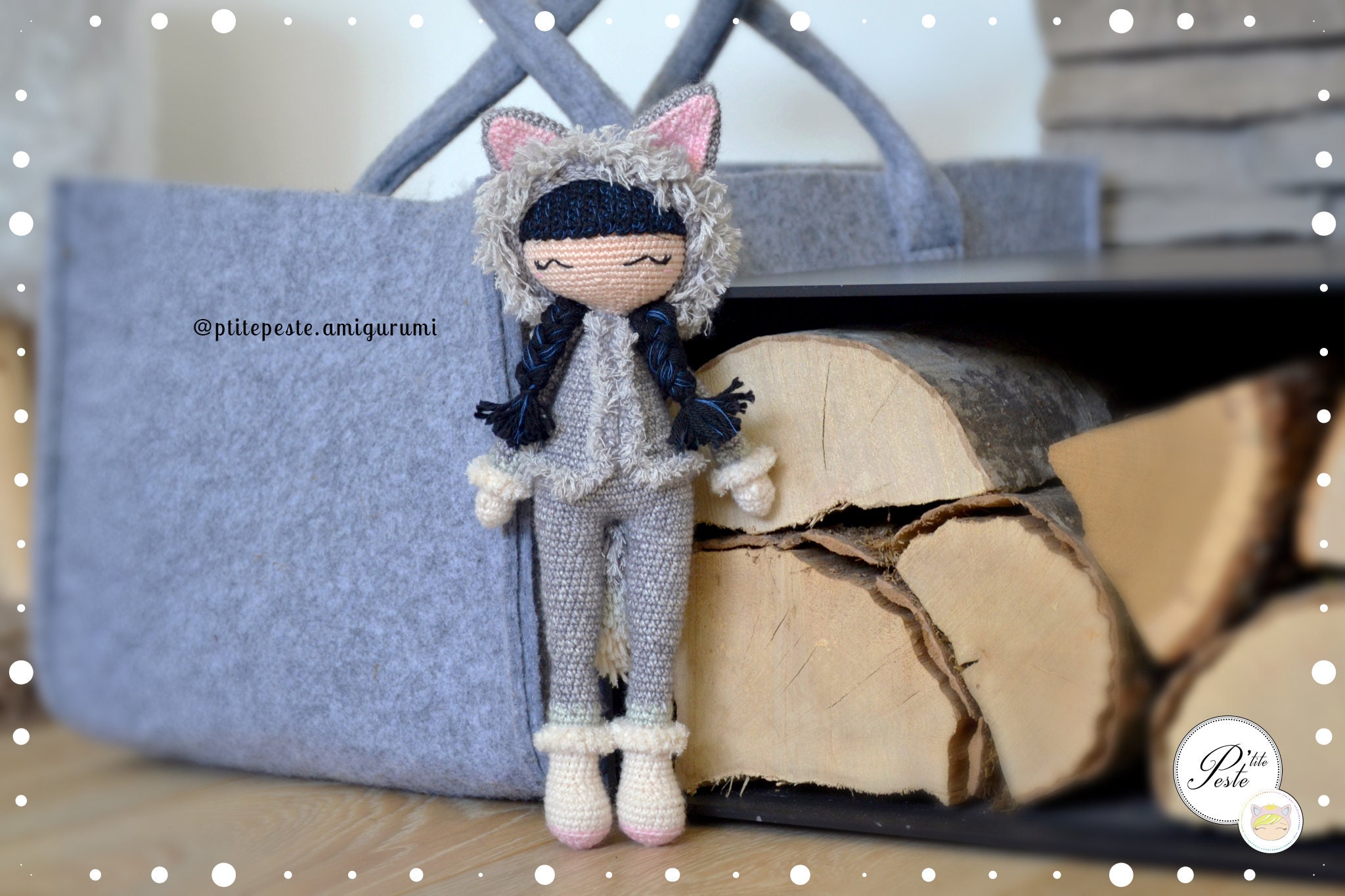 Crochet Pattern CONSTANCE Wolf Amigurumi Child - Etsy