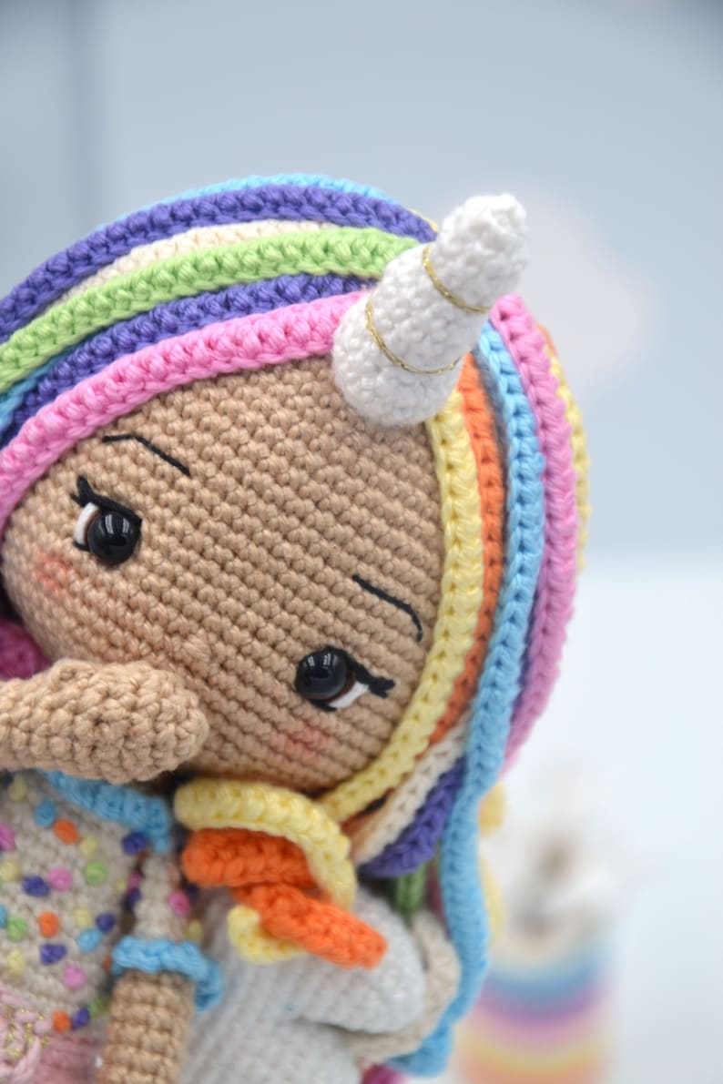 Crochet Pattern AVA Amigurumi Child - Etsy