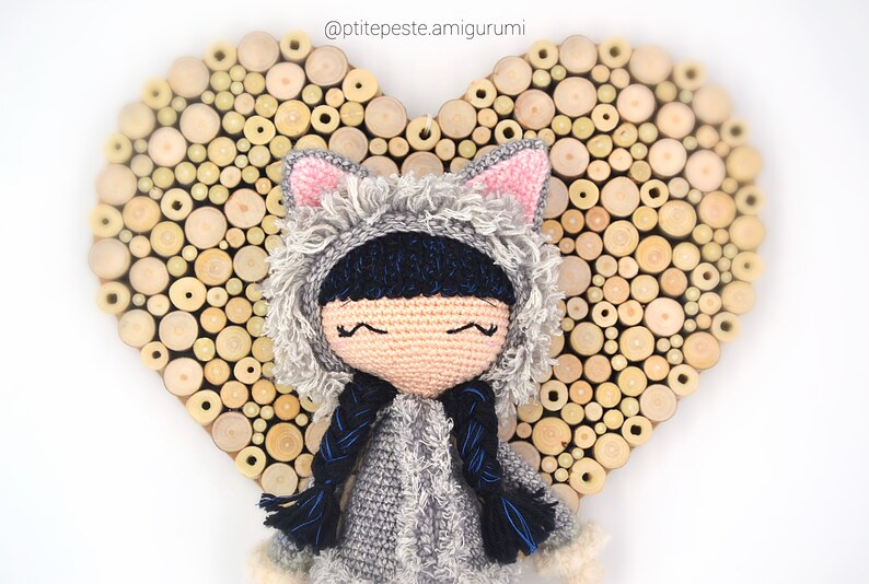 Crochet Pattern CONSTANCE Wolf Amigurumi Child - Etsy