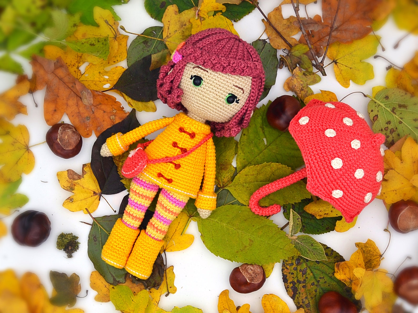 Crochet Pattern CECILE Amigurumi Doll Child - Etsy