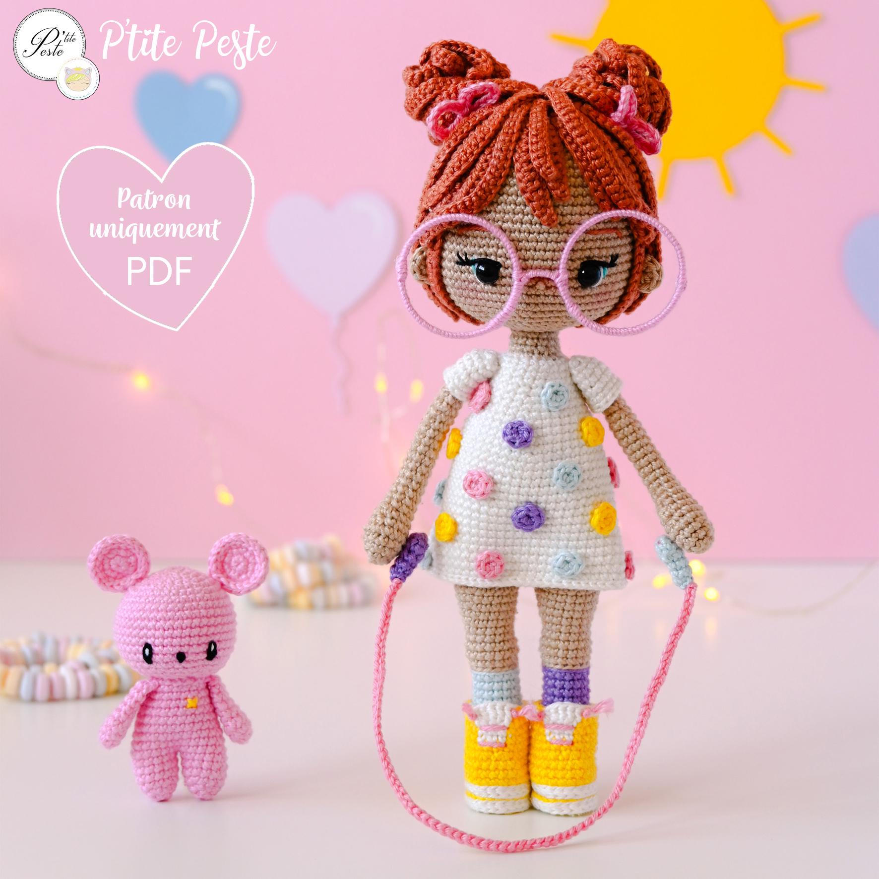 Crochet Doll Pattern for Lyana Amigurumi Pattern Digital PDF File Jump ...