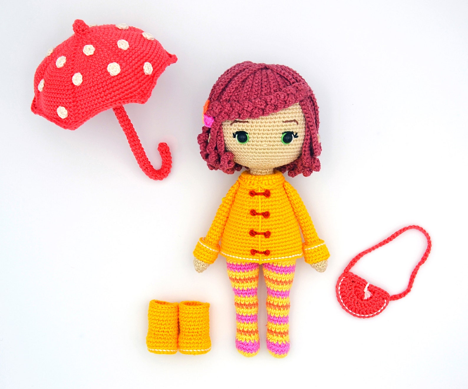 Crochet Pattern CECILE Amigurumi Doll Child - Etsy