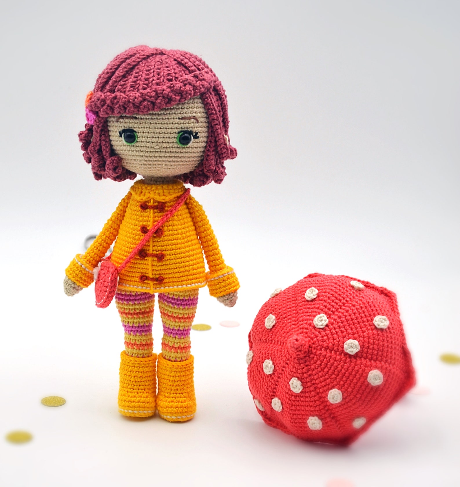 Crochet Pattern CECILE Amigurumi Doll Child - Etsy