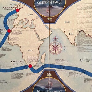 Vintage First Fleet Board Game: 1986 John Sands Australian Historical ...