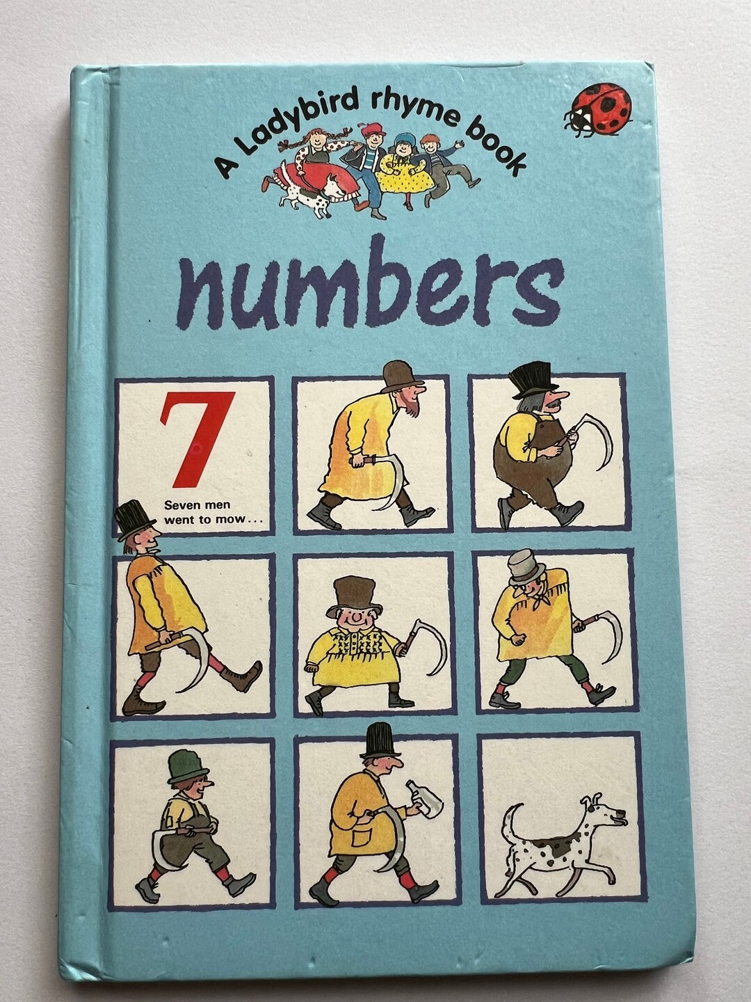A Ladybird Rhyme Book Numbers Vintage Children's Book 1988 Small Hard ...
