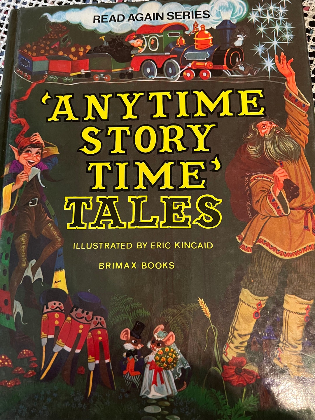 Read Again Series Anytime Story Time Tales Large Hard Cover Vintage ...