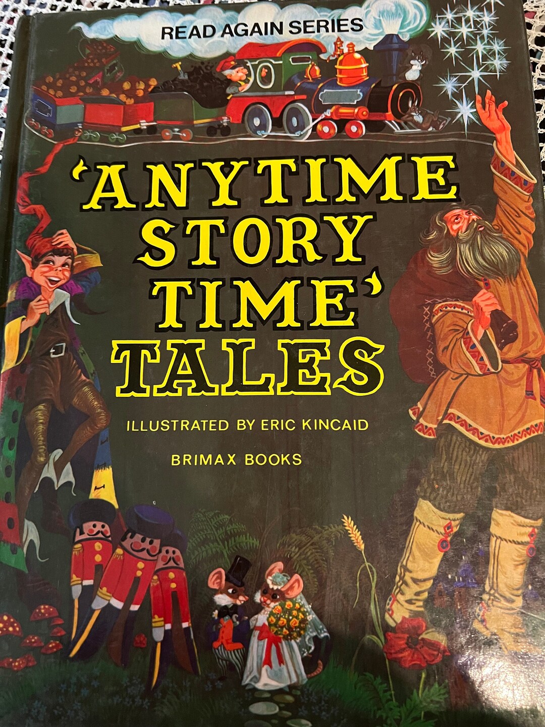 Read Again Series Anytime Story Time Tales Large Hard Cover Vintage Read Again Series Anytime Story Time Tales Large Hard Cover Vintage