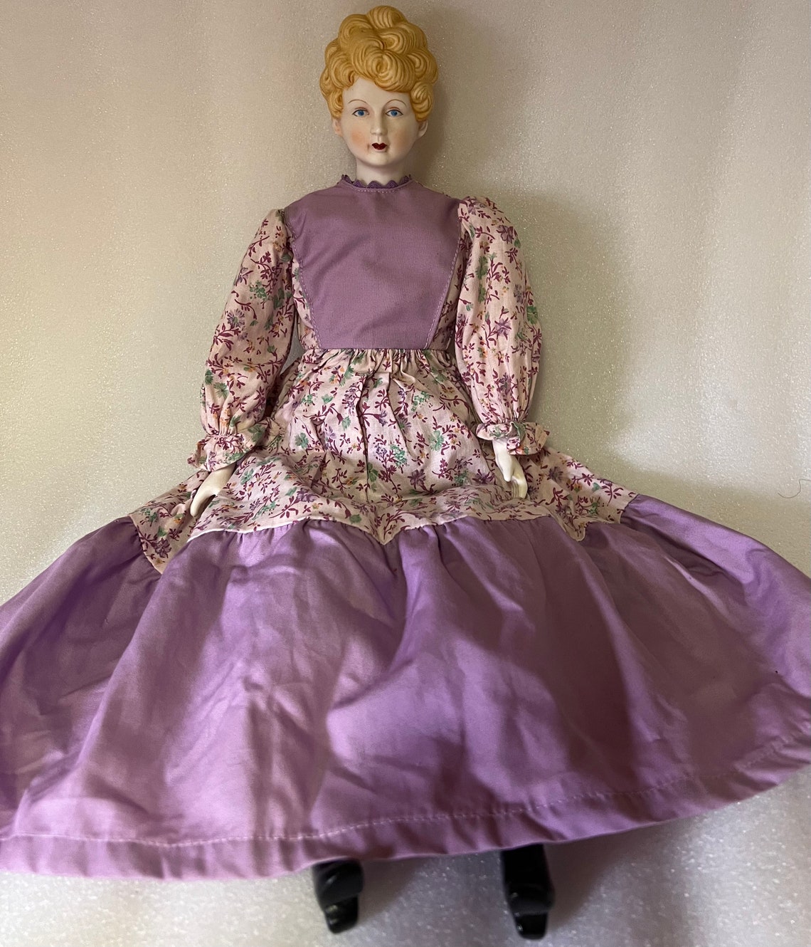 Porcelain Bisque Doll by Shackman Made in Japan 50 Cm Doll Layered ...