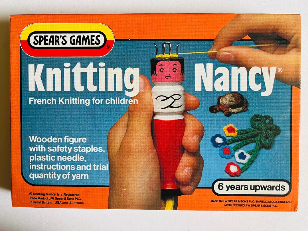 Knitting Nancy French Knitting for Children Vintage Knitting Doll by ...