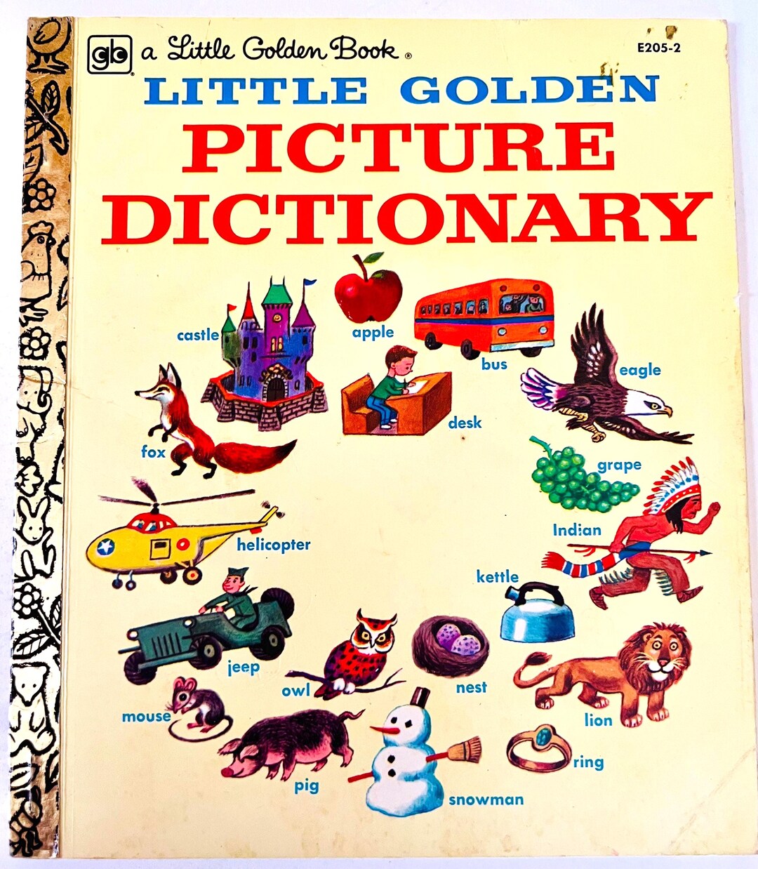 Vintage Little Golden Picture Dictionary: 1979 Children's Book - Etsy